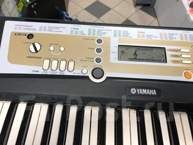 Синтезатор Yamaha PSR-R200. Istyle. Первая речка - Клавишные во ...