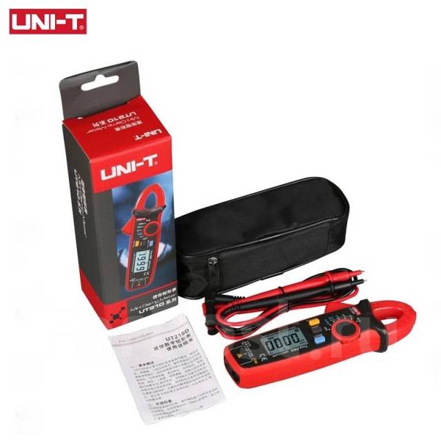 Токовые клещи цифровые UNI-T UT210E, новый, под заказ. Цена: 6 500₽ во ...