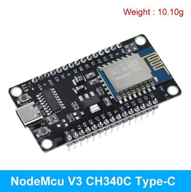 Модуль Esp8266 Nodemcu V3 Lua с Wi Fi Ch340 Iot Type C для Arduino новый в наличии Цена