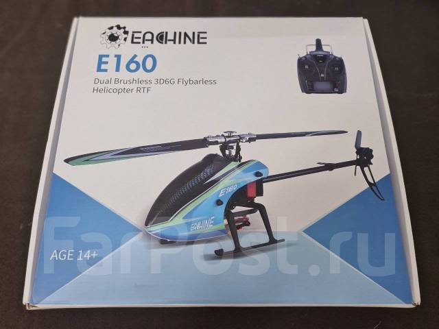 Радиоуправляемый вертолет Eachine E160, новый, в наличии. Цена: 16 000₽ во Владивостоке