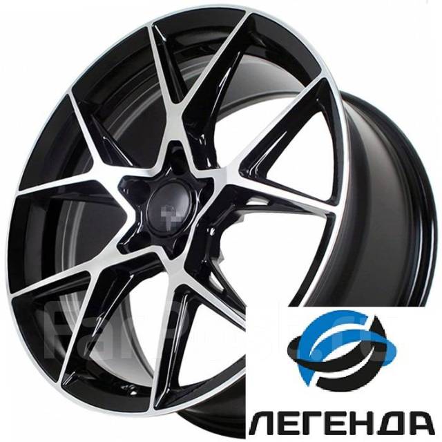 Sakura Wheels YA5636 [660] черный с полированными спицами, 22", 1 шт ...
