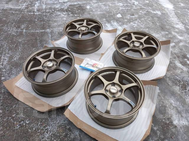 Оригинальные редкие Фирменные Advan Racing RG2 15' 6,5J +48 4x100 ...