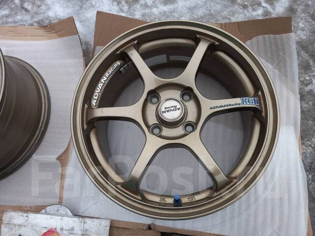 Оригинальные редкие Фирменные Advan Racing RG2 15' 6,5J +48 4x100 ...