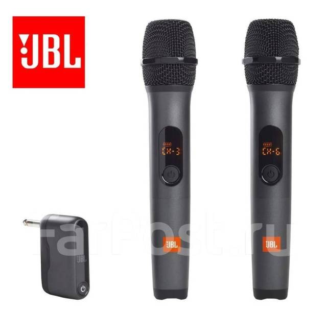 Микрофоны Беспроводные 2 шт JBL Wireless Microphone Set JBL PartyBox ...