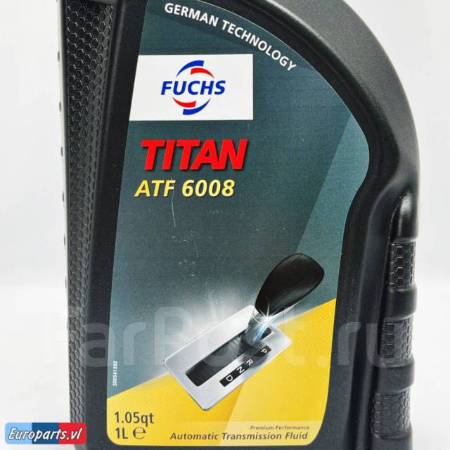 Масло АКПП Fuchs Titan ATF 6008. Для коробок ZF. BMW, Mercedes ...
