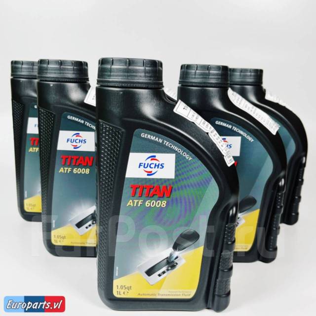 Масло АКПП Fuchs Titan ATF 6008. Для коробок ZF. BMW, Mercedes ...