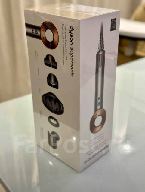 Фен Dyson supersonic hd 08. Никель и Фуксия, новый, в наличии. Цена: 44 ...