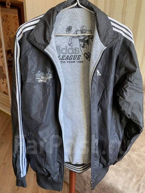 Продам ветровку мужскую Adidas, размер: 56, 112,0 см, 100,0 см, 114,0 ...