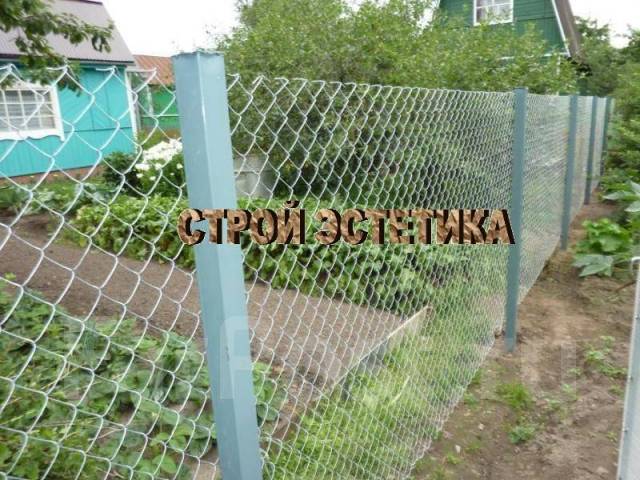Установка заборов. 3д сетка, профлист, рабица, евроштакетник во ...