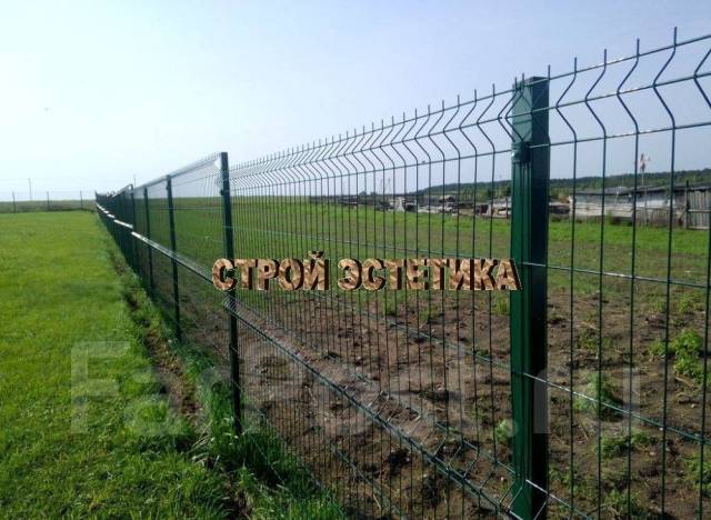 Установка заборов. 3д сетка, профлист, рабица, евроштакетник во ...