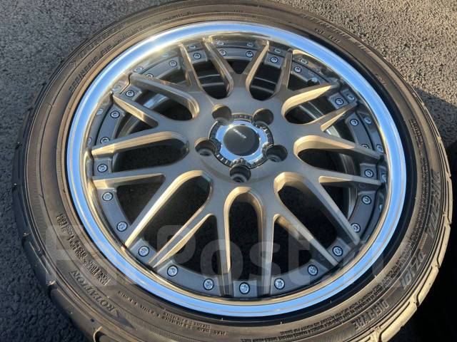 R18 шикарные диски Work Lanvec LM1. TGP. Made in Japan, 18", 1 шт, 5x114.3, 4 шт, б/у, в наличии ...