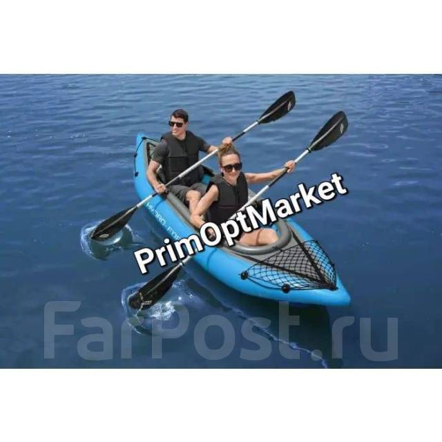 Надувная байдарка "Cove Champion X2" Bestway 65131 331х91см (331х88см ...