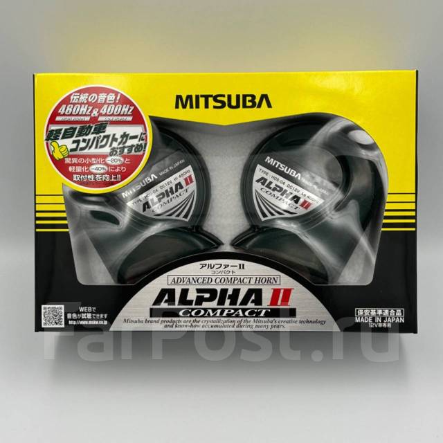 Сигналы Mitsuba Alpha 2 Compact купить в Москве по цене: 4 400₽ — частное объявление | ФарПост