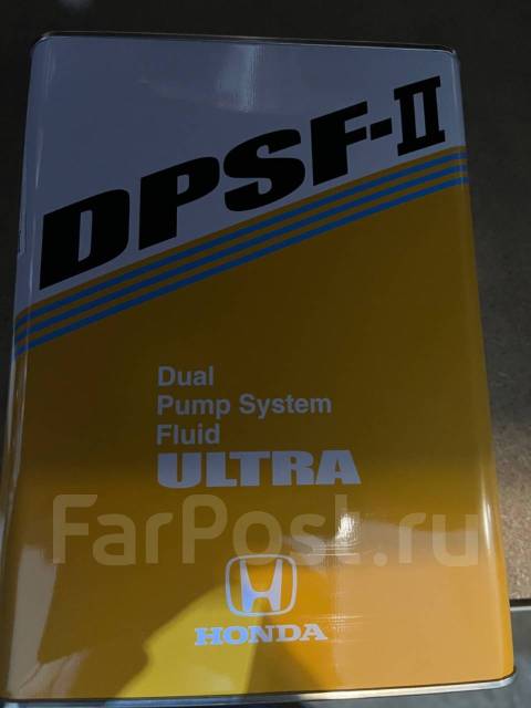 Honda DPSF-II жидкость редуктора 4л - Трансмиссионные масла и жидкости ...