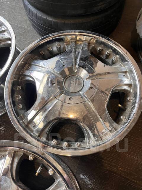 Автомобильные диски, US MODE, 18", 1 шт, 5x114.3, 5x120, 4 шт, б/у, в ...