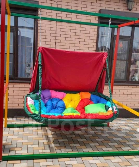 Качель-гамак 2в1, диван (для квартиры, дома, сада, беседки, веранды ...