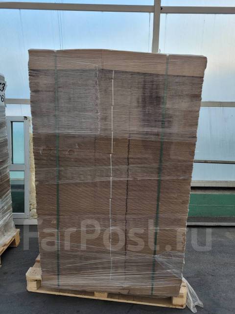 Коробки картонные 800x600x400, новый, в наличии. Цена: 150₽ во Владивостоке