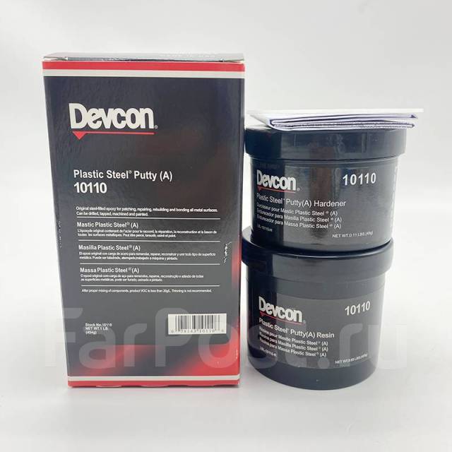 Devcon A (Девкон А) 10110 - двухкомпонентный эпоксидный состав 454 г ...