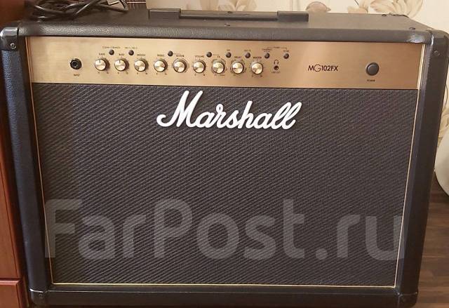 Комбоусилитель Marshall MG102 FX, б/у, в наличии. Цена: 65 000₽ во ...