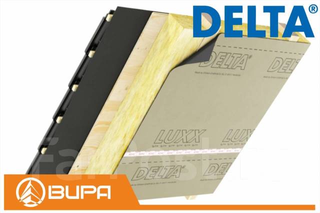 Адаптивная пароизоляция Delta LUX для скатных крыш и стен со склада, в ...