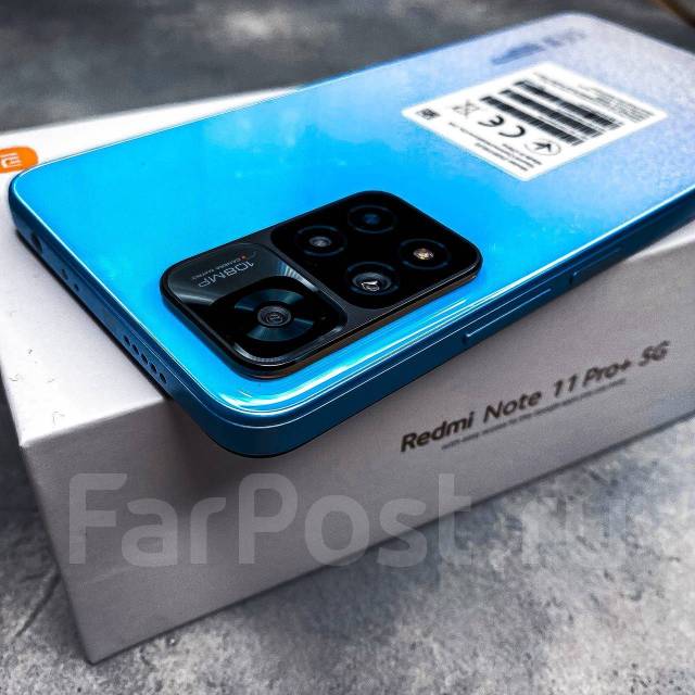 Xiaomi Redmi Note 11 Pro+ 5G 8ГБ+128ГБ Синий Global! NFC! +BT Наушники ...