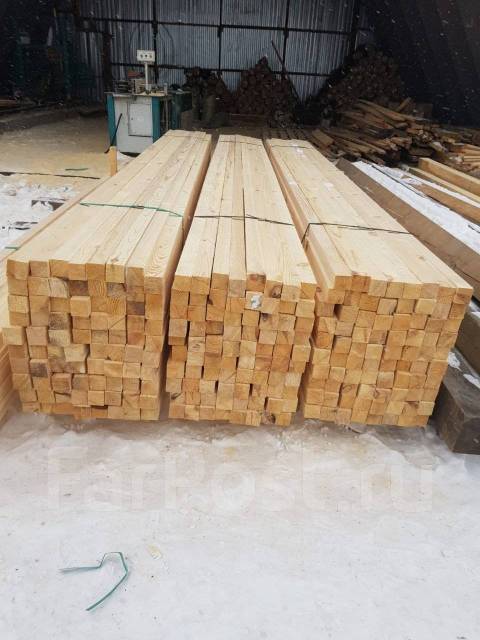 Брусок 50*50*4000 мм Лиственница 1-2 сорт, в наличии. Цена: 229₽ в ...
