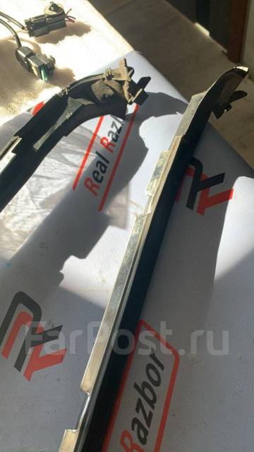 Молдинги лобового стекла Toyota Land Cruiser URJ202 /RealRazborNHD ...
