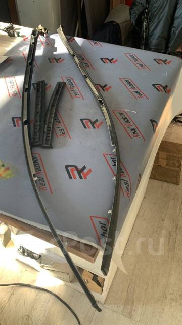 Молдинги лобового стекла Toyota Land Cruiser URJ202 /RealRazborNHD ...
