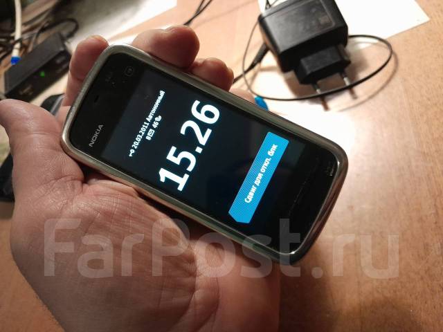 Телефон, Nokia 5230, 3.08", моноблок, б/у, в наличии. Цена: 1 000₽ во ...