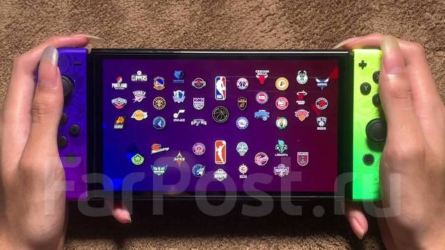 Nintendo Switch OLED Splatoon 3fly, 320гб, Зельда 1,2. Много игр, новый ...