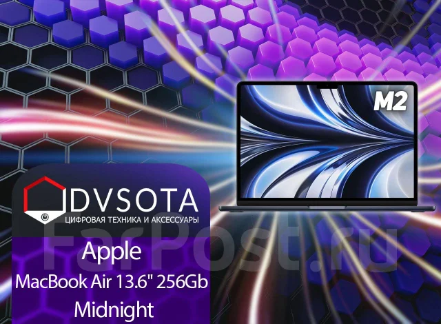 Apple MacBook Air 13.6" 2022 M2 (MLY33) 256GB Midnight! Dvsota, ноутбук ...