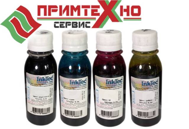 Чернила InkTec (C0090) для Canon GI-490/790/890/990, Cyan, 0,1 л, в ...