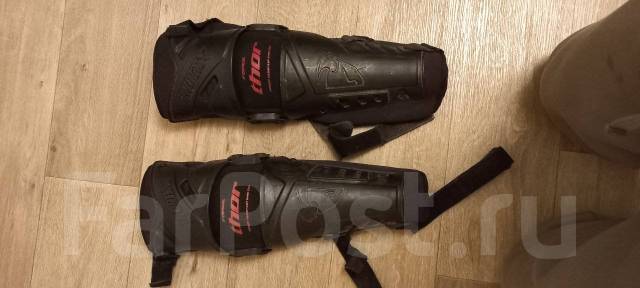 Мото экипировка наколенники thor, б/у, в наличии. Цена: 3 000₽ во ...