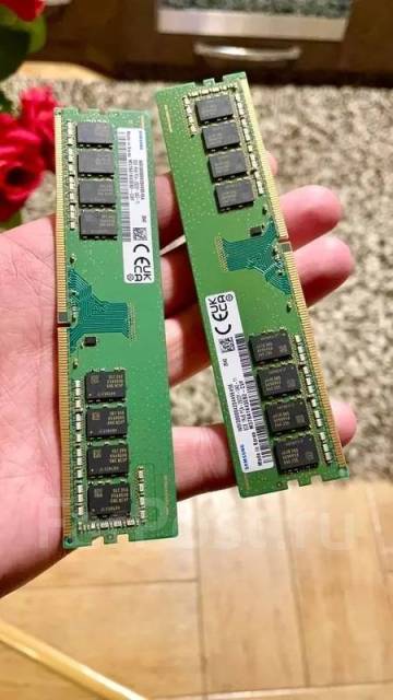 Оперативная память Samsung DDR4 2933 МГц 1х8 ГБ, 8 гб, б/у, в наличии ...