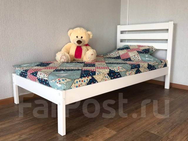 Кровать подростковая из массива березы Twin 180*90 см, новый. Цена: 10 ...