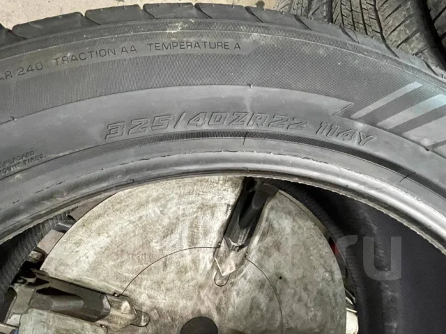 Yokohama Advan Sport V107, 285/45R22 325/40R22, 22", 4 шт, 285 мм, 45 % ...