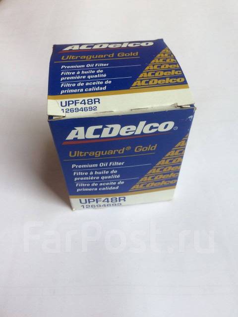 Фильтр масляный ACDelco UPF48R купить в Новосибирске по цене: 2 500 ...