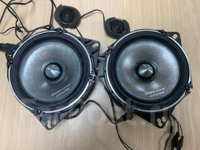 Динамики Alpine DDLinear-R17S, компонентные, среднечастотные, 160 Вт, б ...