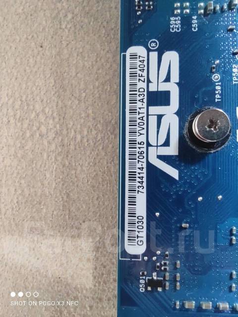 Asus GeForce GT1030 2gb гарантия ДНС - Видеокарты во Владивостоке