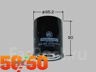 Фильтр масляный Double Core DC-03 VIC Япония купить во Владивостоке по ...