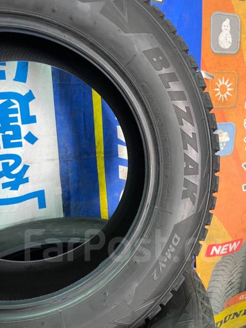 Bridgestone Blizzak DM-V2, 225/65 R17, 17", 1 шт, в наличии, 225 мм, 65 %, радиальный, зимние ...