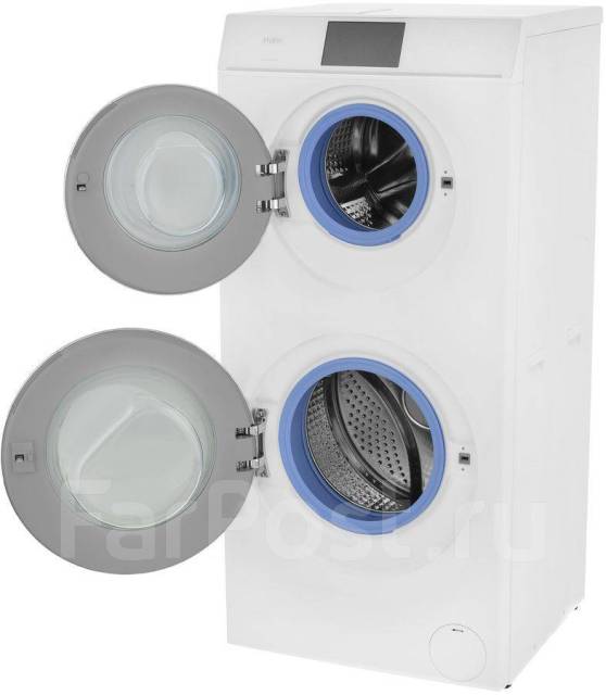 Стиральная машина Haier HWD120-B1558U, с фронтальной загрузкой, 8кг, 1 ...