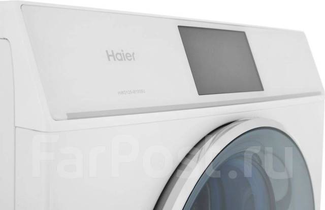 Стиральная машина Haier HWD120-B1558U, с фронтальной загрузкой, 8кг, 1 ...