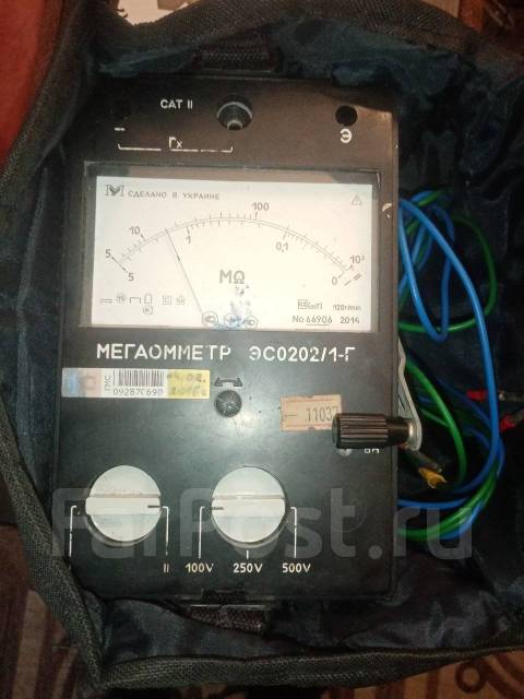 Продам Мегаомметр, б/у, в наличии. Цена: 10 000₽ во Владивостоке