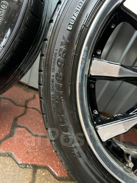 Колеса 215/45/r18 work Kumho Radial 798 Plus - Колёса в Ростове-на-Дону