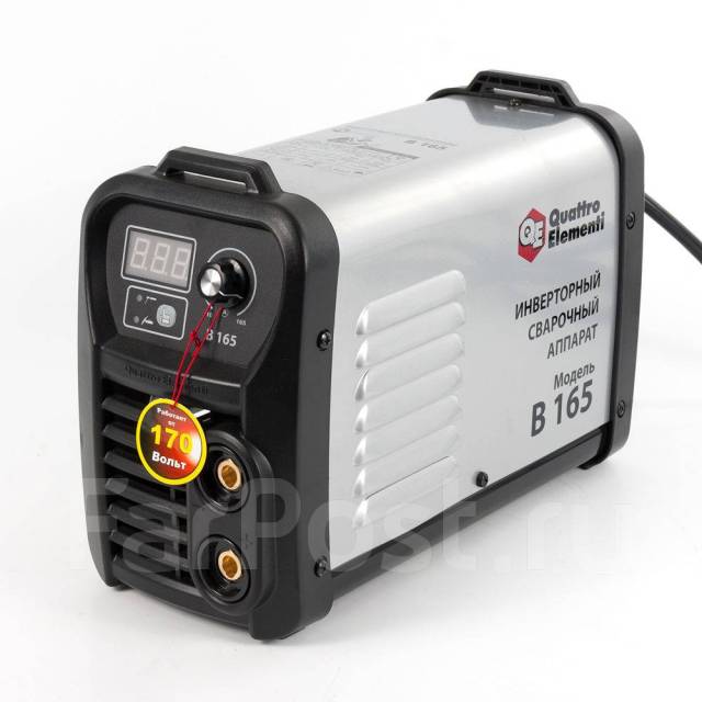 Сварочный аппарат инвертор QE B 165, новый, в наличии. Цена: 10 800₽ в ...