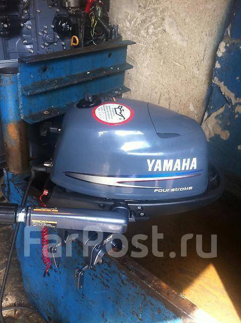 Лодочный мотор yamaha 4 лс - Лодочные моторы во Владивостоке
