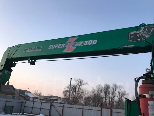 Крановая установка Tadano Super Z FX300 эвакуаторная - Навесное и ...