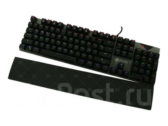 Игровая клавиатура Oklick 935G Ragnar USB черная механическая