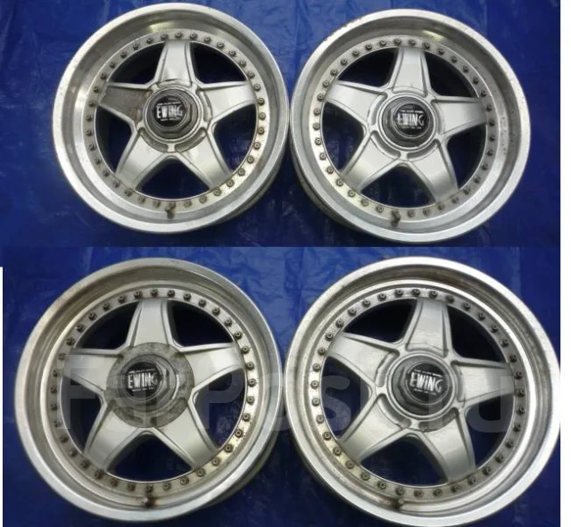 Разборные 3-составные Work Ewing на Mark Chaser Cresta в кузове GX71 ...